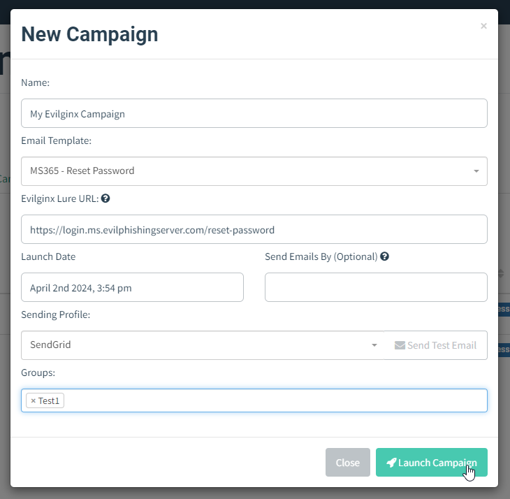 Evilginx 3.3 - Go & Phish